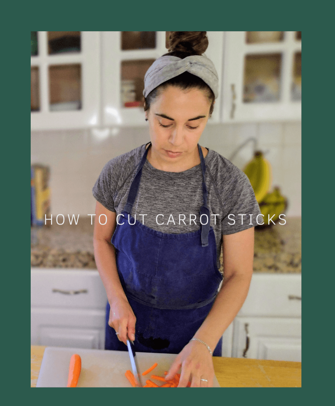 Knife Skills: How to Cut Perfect Carrot Sticks - Kitch'N Giggles